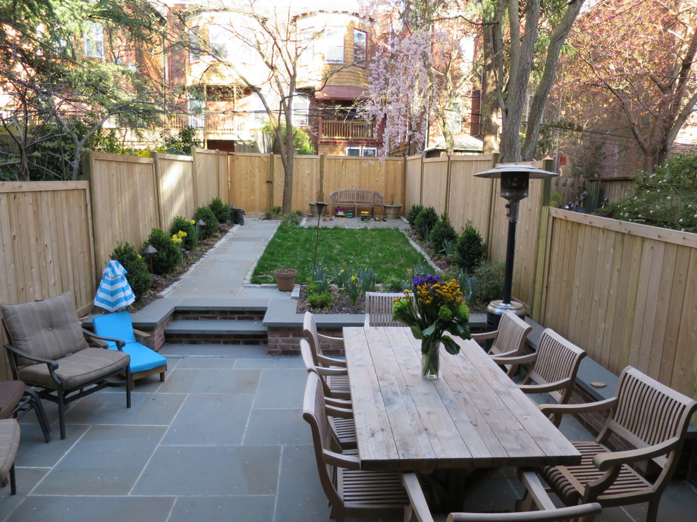 Urban Backyard - Traditional - Landscape - Philadelphia - by Edwin's ...