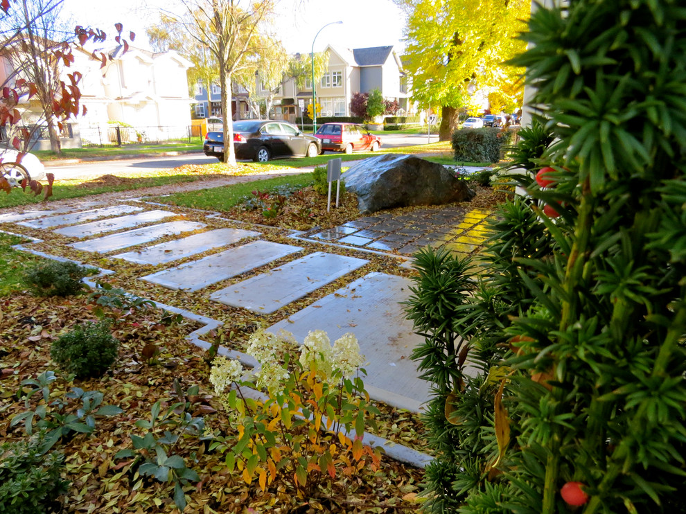 Urban Residential Garden Design Project for a new duplex development ...