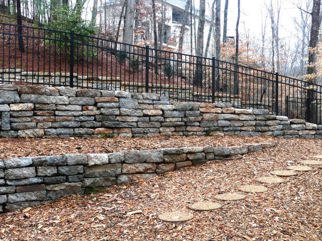 Retaining Wall Recycled Farm