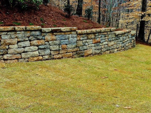 Retaining Wall Recycled Farm