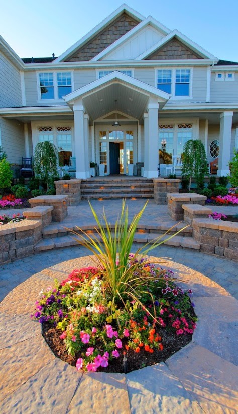 Utah Valley Parade of Homes Exterior - Farmhouse - Landscape - Salt ...