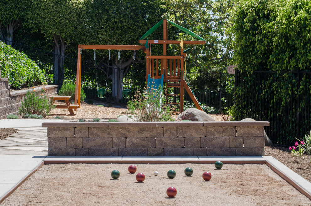 Ventura Hilltop Playground Terrace - Traditional - Landscape - Los ...