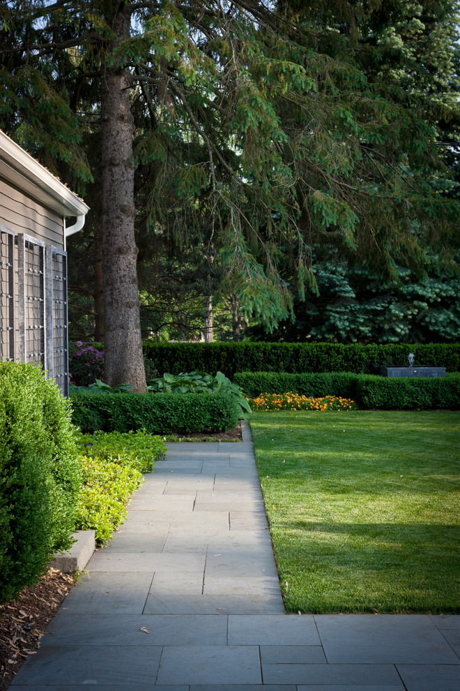 Village of Clarkston Project: Backyard - Contemporary - Landscape ...