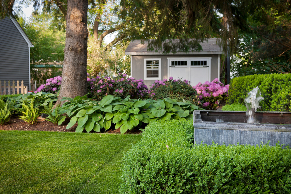 Village of Clarkston Project: Backyard - Contemporary - Landscape ...