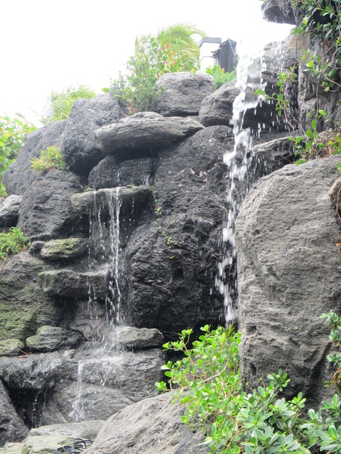 Volcano Rock Waterfall