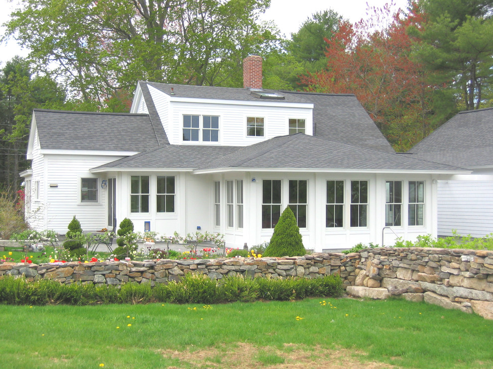 Walker Farmhouse Addition and Alterations - Farmhouse - Landscape ...
