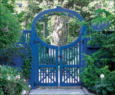 Walking Gates - Eclectic - Landscape - New York - by East Hampton Fence ...