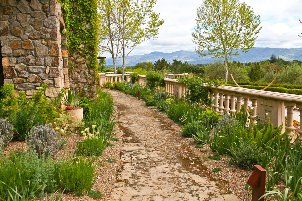 Walkways and paths - Mediterranean - Landscape - San Francisco - by Lou ...