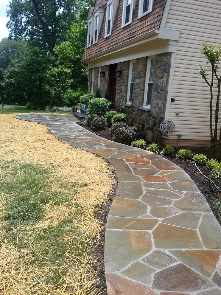 Walkways - Traditional - Landscape - DC Metro - by Bright Construction ...