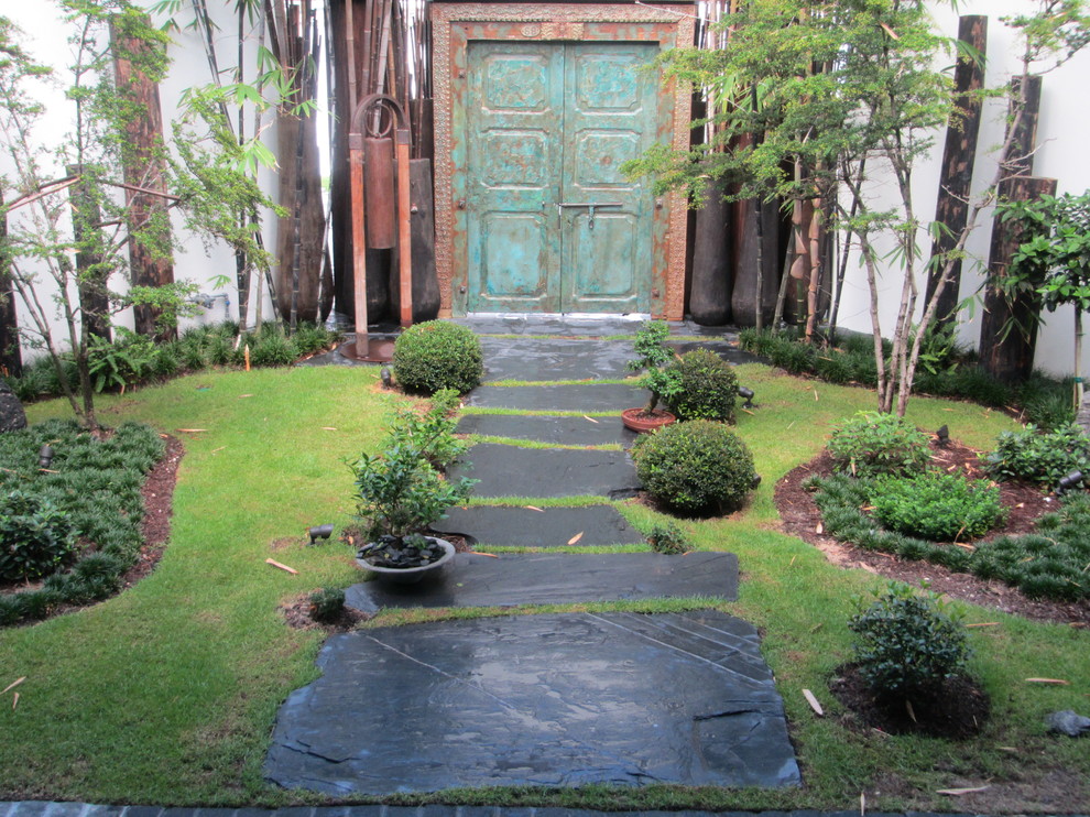Walkways - Asian - Landscape - Miami - by Matthew Giampietro Garden ...