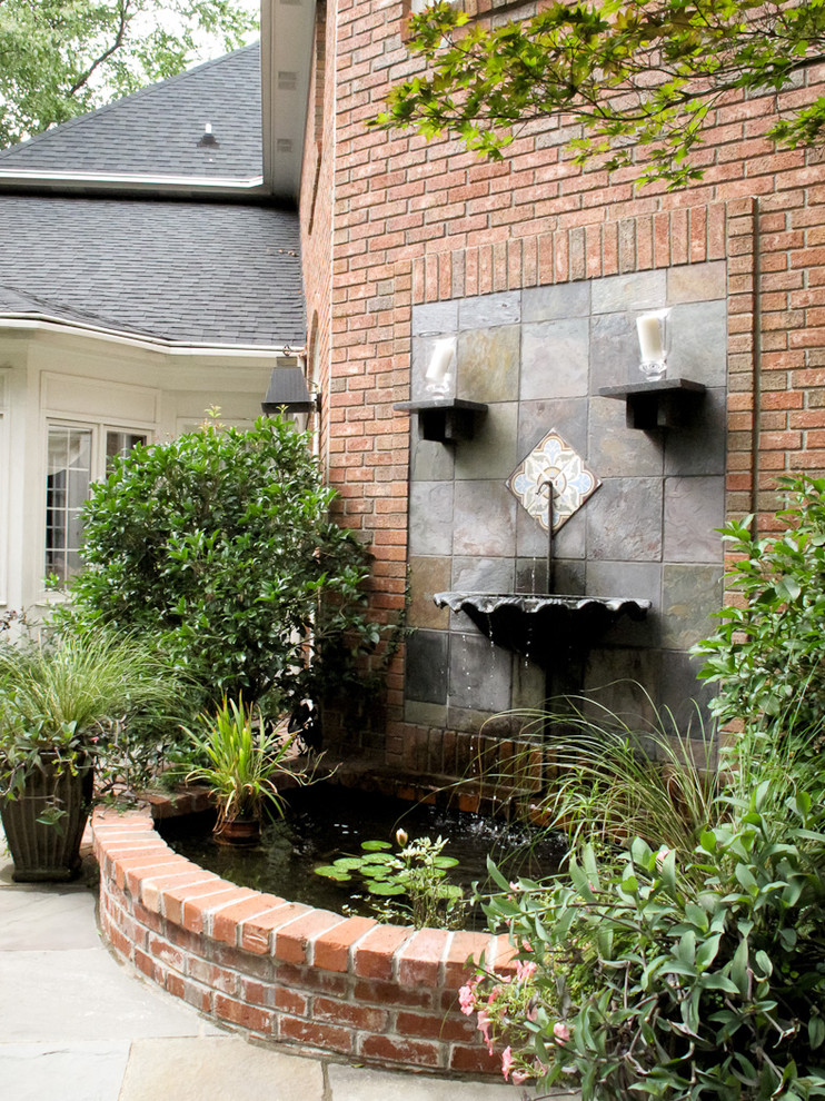 Wall Fountain - Traditional - Landscape - Other - by DabneyCollins | Houzz
