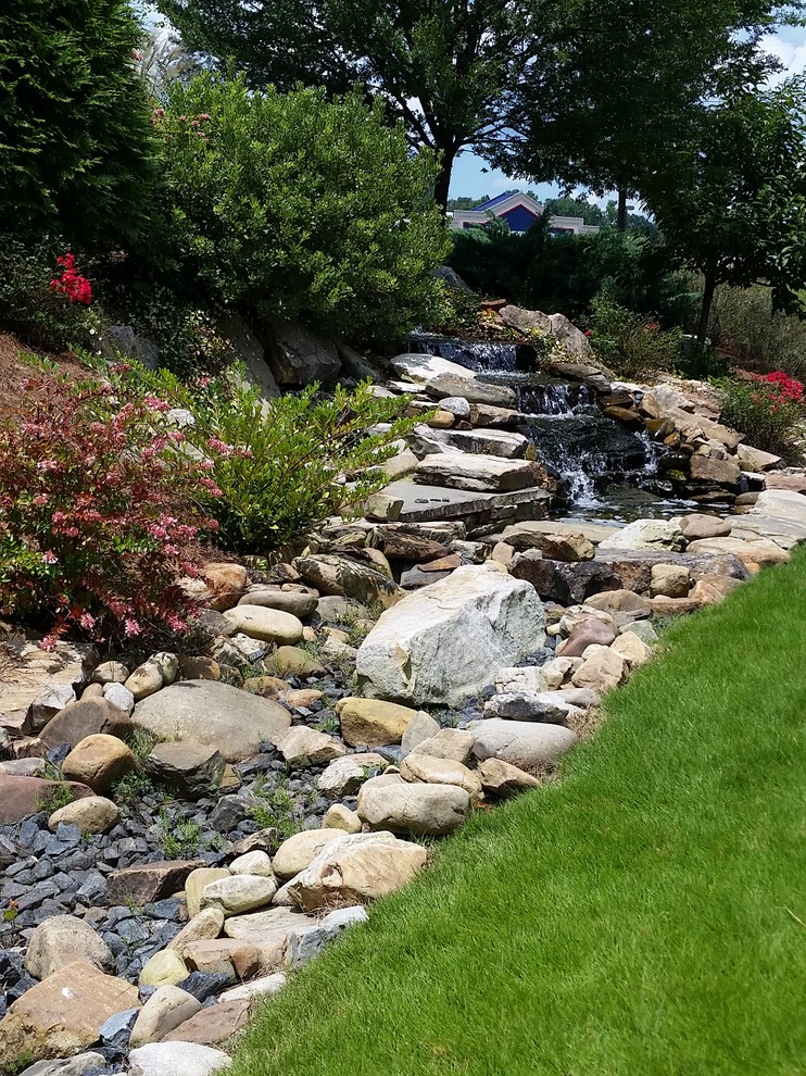 Water and Rock - Traditional - Landscape - Other - by Indoors & Out ...