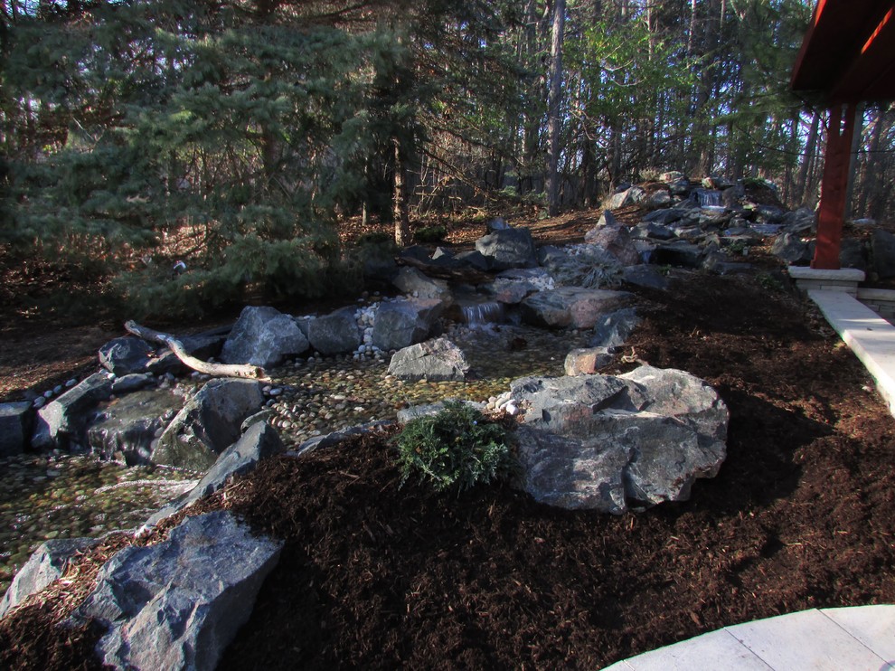 Water Feature - Pondless Disappearing Waterfalls - Classique - Jardin ...