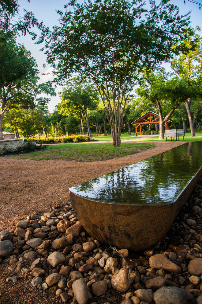 Water Feature - Rustic - Landscape - Austin - by Summit Landscape and ...