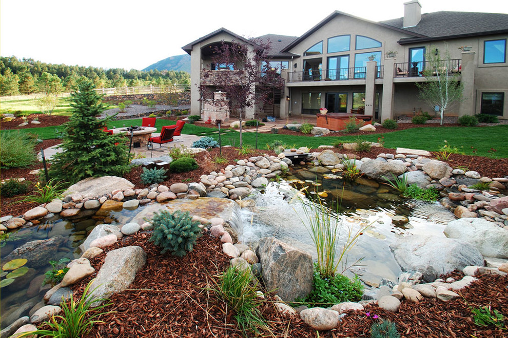 Water features - Traditional - Landscape - Denver - by ABC Landscaping ...