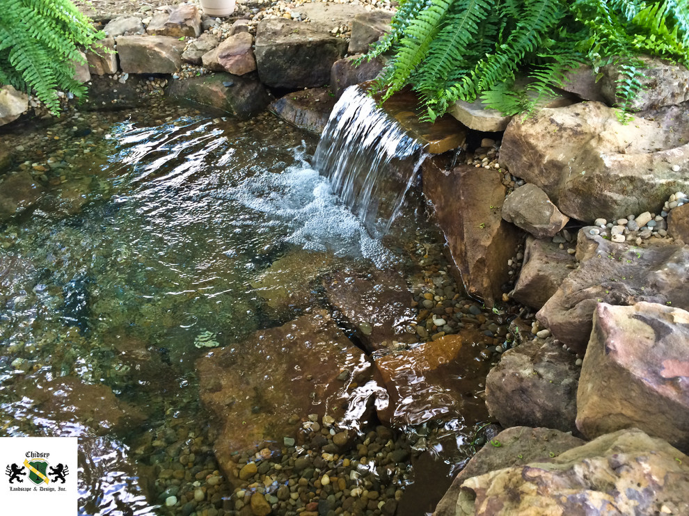 Waterfalls - Rustic - Landscape - Cleveland - by Chidsey Landscape ...