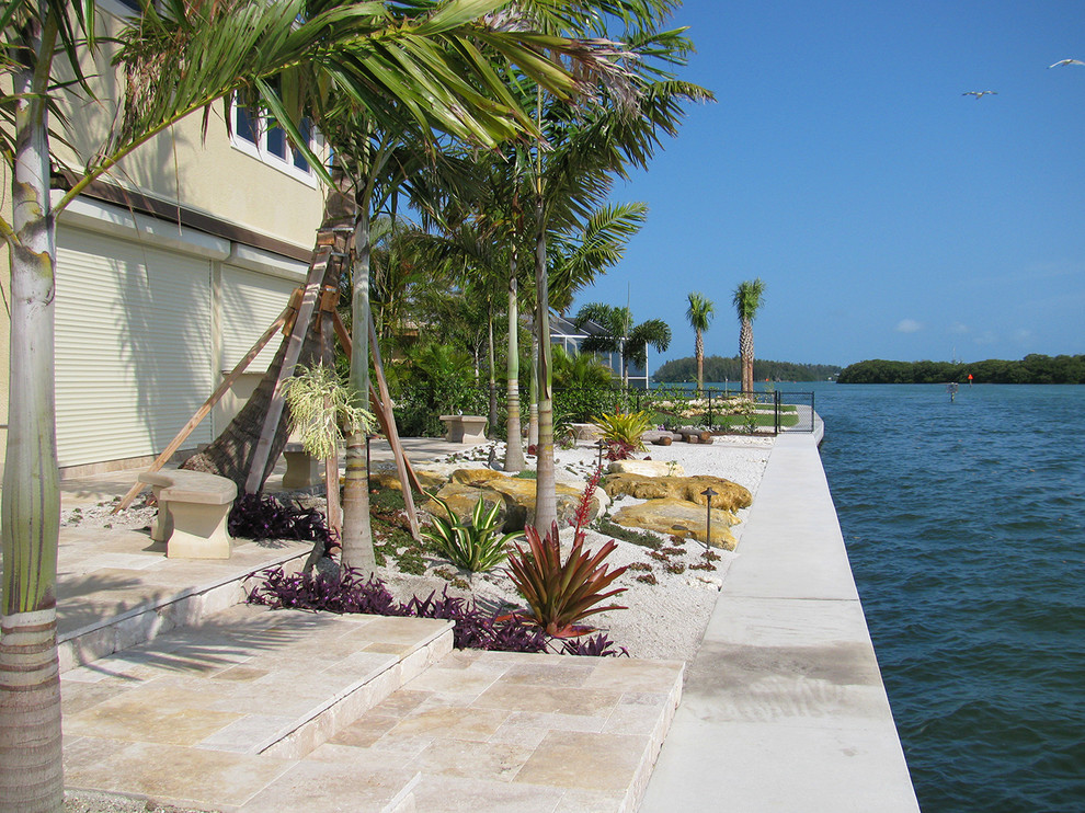 Waterfront Landscaping - Tropical - Landscape - Tampa - by Grants ...
