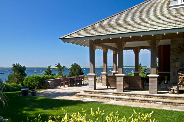 Waterfront patio - Coastal - Garden - Boston - by The Schumacher ...