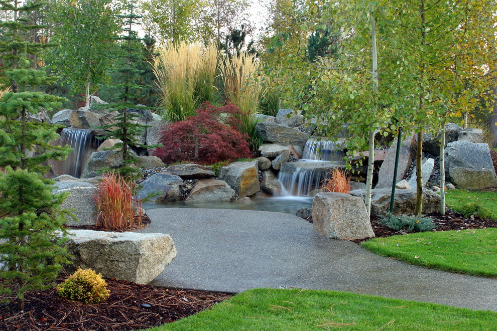 We add Fire, Water and Light! - Eclectic - Garden - Seattle - by ...