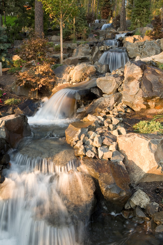 We add Fire, Water and Light! - Eclectic - Landscape - Seattle - by ...