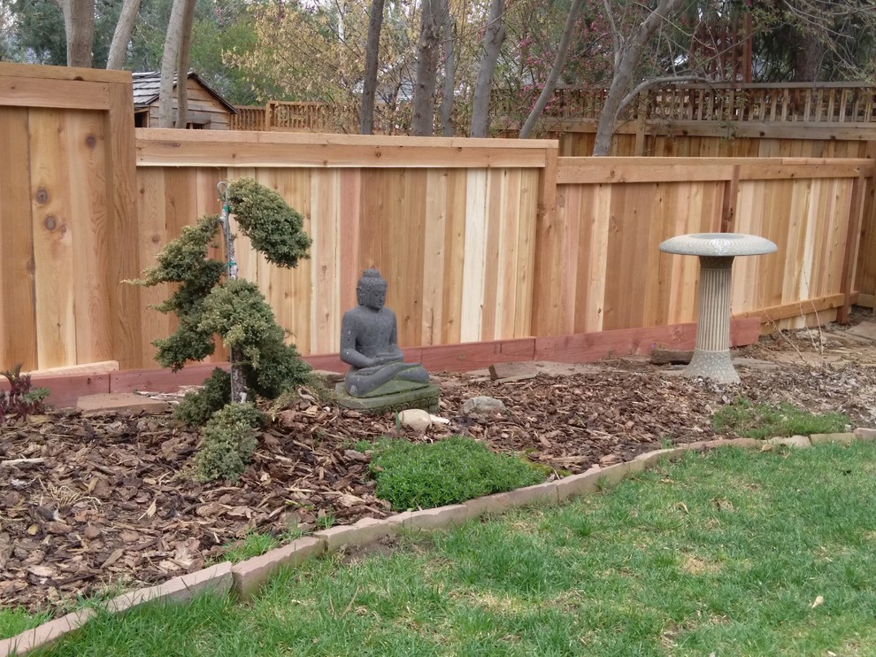 Western Red Cedar Fence - Step Construction - Transitional - Landscape ...