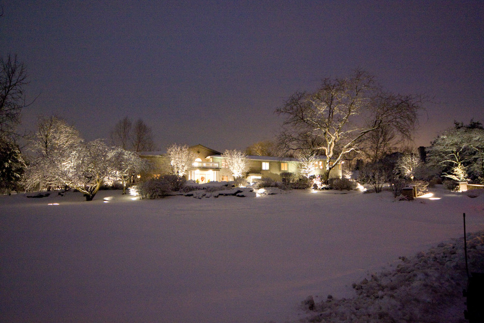 Winter Wonderland Lighting - Traditional - Landscape - Chicago - by The ...