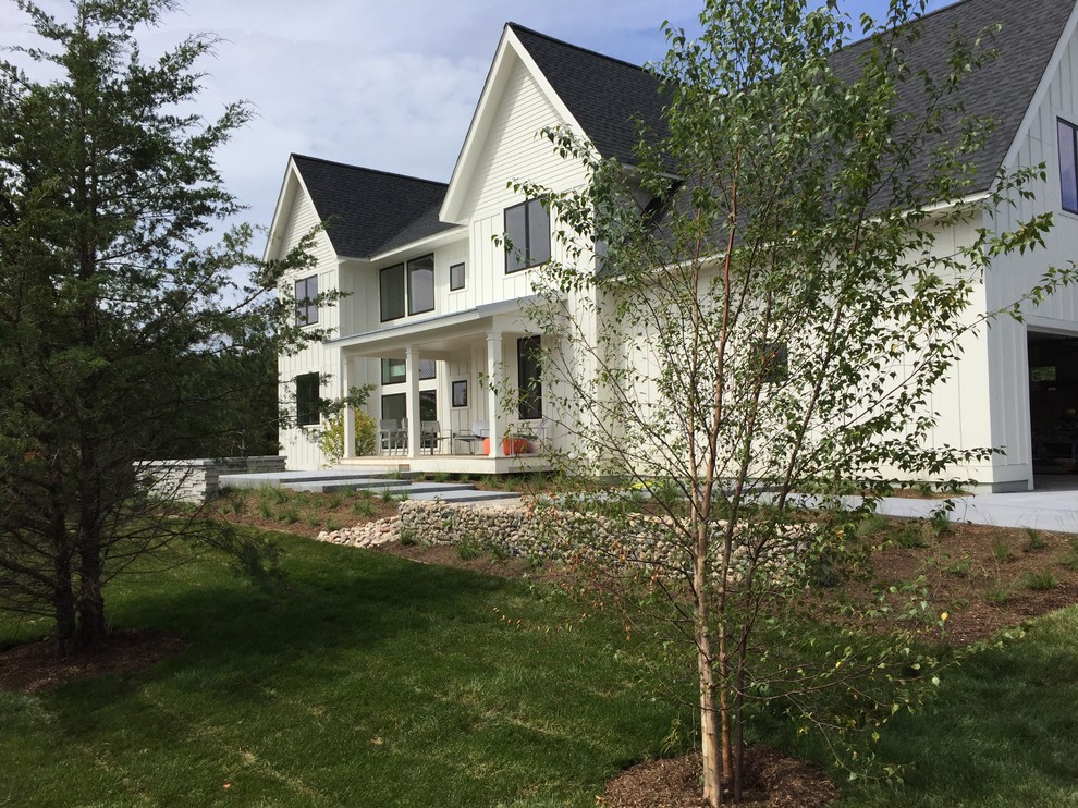 Wisconsin Contemporary Farmhouse - Farmhouse - Landscape - Minneapolis ...