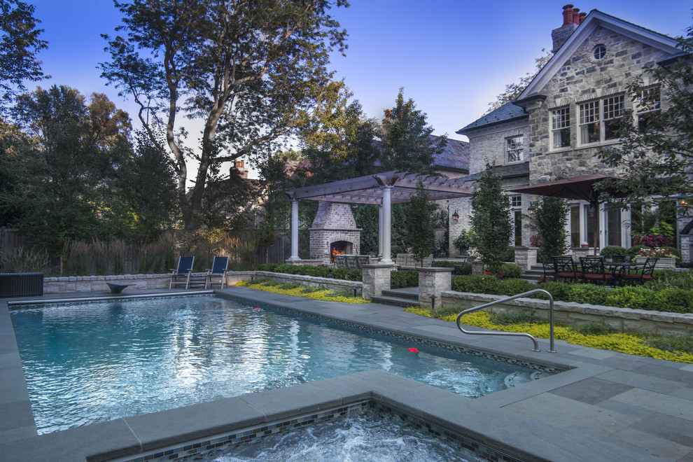 Wonderful Backyard Landscape - Traditional - Landscape - Chicago - by ...