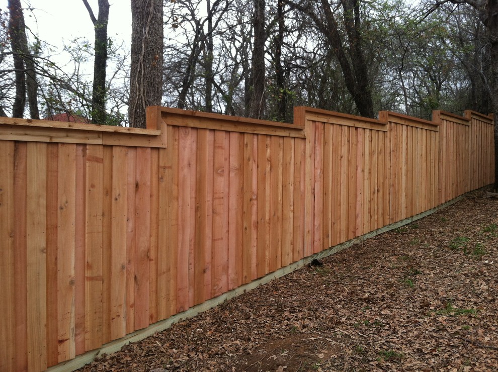 Wood - Traditional - Landscape - Dallas - by Buzz Custom Fence | Houzz