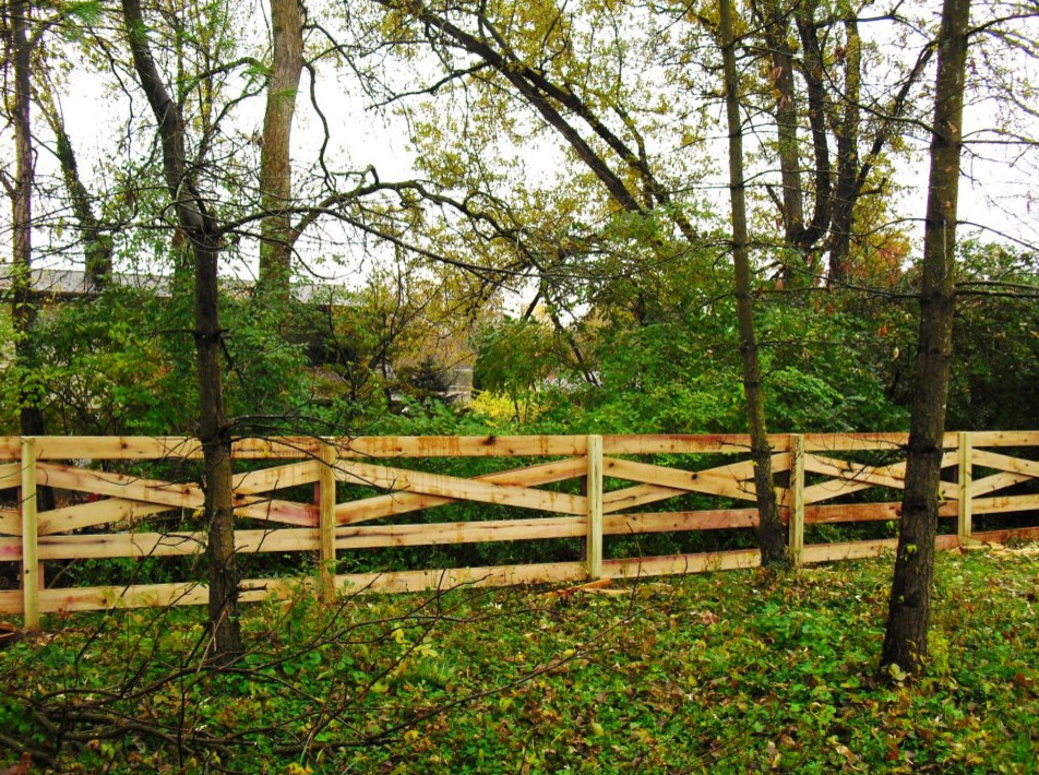 Wood Split Rail - Landscape - Other - by The Fence Company Llc | Houzz