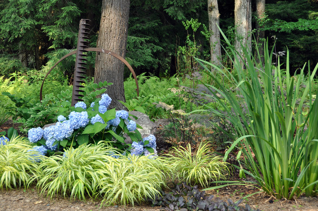 Woodland Edge - Rustic - Garden - New York - by ELM Garden Design ...