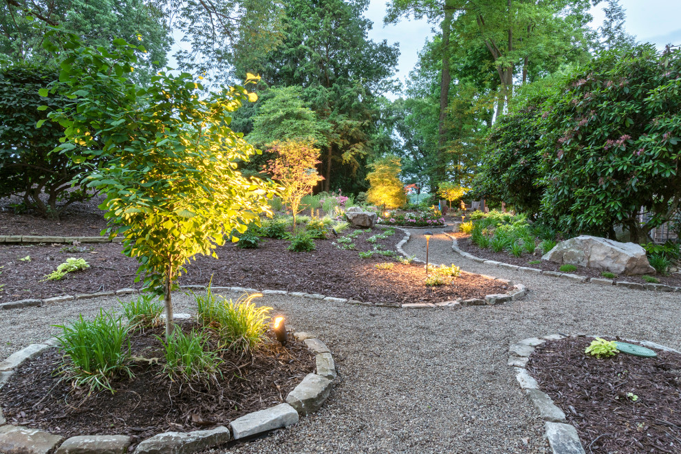 Woodland Garden with Natural Pathways - Modern - Landscape - Other - by ...