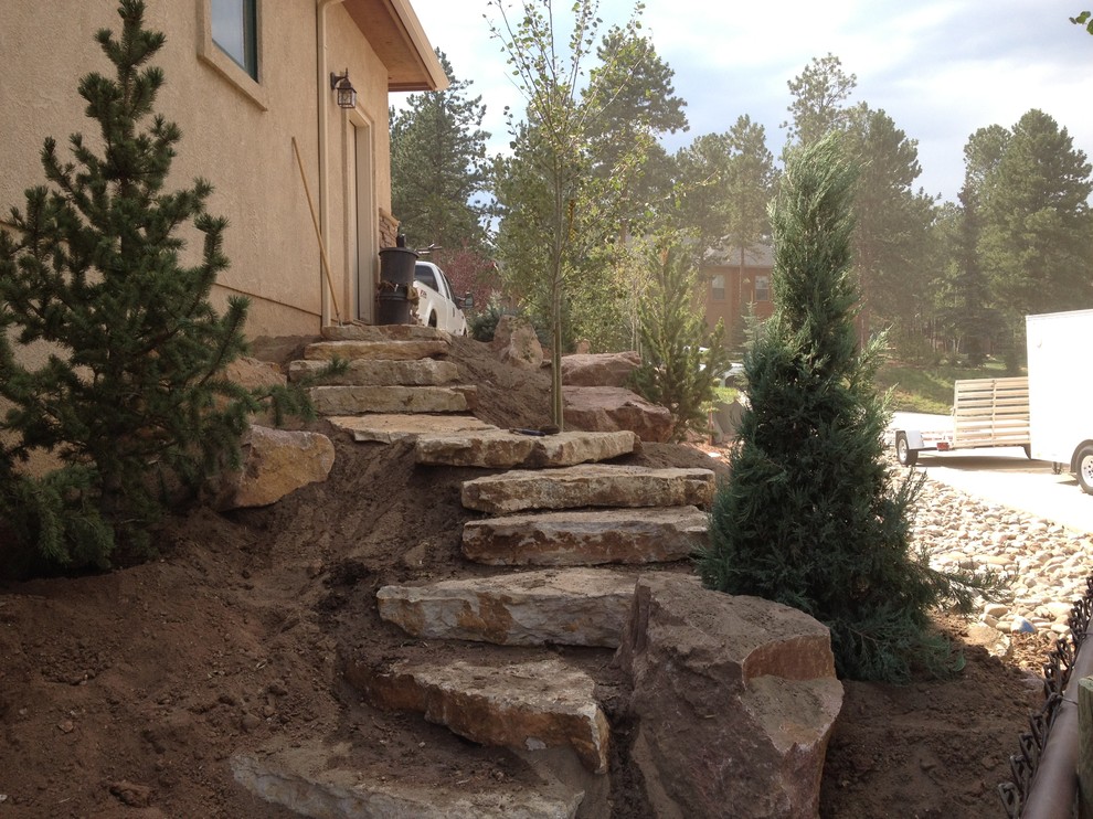 Woodland Park - Traditional - Landscape - Denver - by Blue Spruce ...