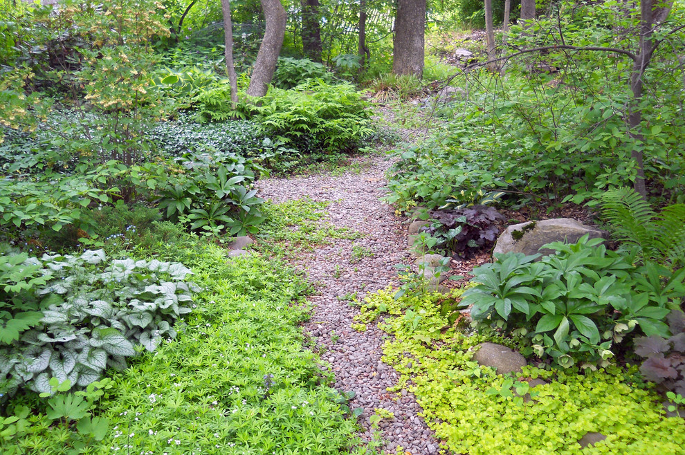 Woodland Ramble - Rustic - Landscape - New York - by ELM Garden Design ...