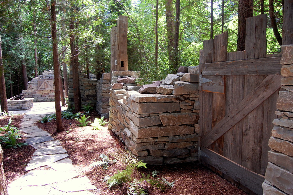 Woodland Retreat - Rustic - Landscape - Toronto - by Earthscape ...