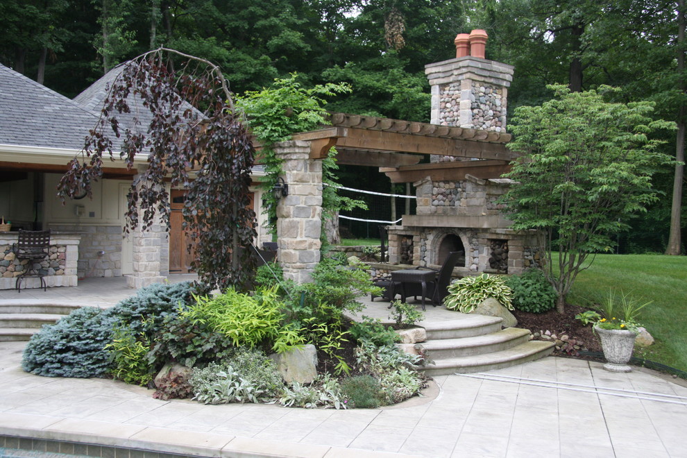 Woods backyard - Traditional - Landscape - Indianapolis - by Pro Care ...