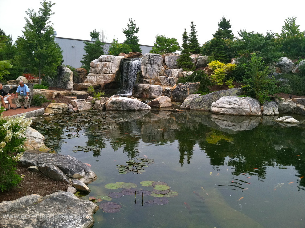 Worlds Most Extreme Ecosystem Pond Construction,Certified Aquascape ...