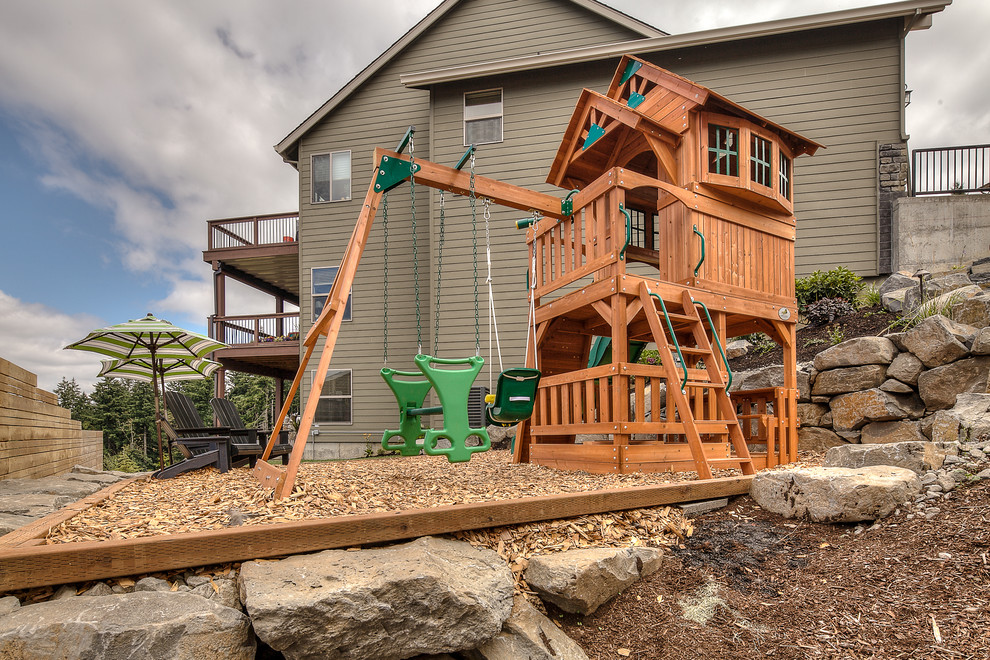 Zabaldo - Traditional - Landscape - Portland - by Paradise Restored ...