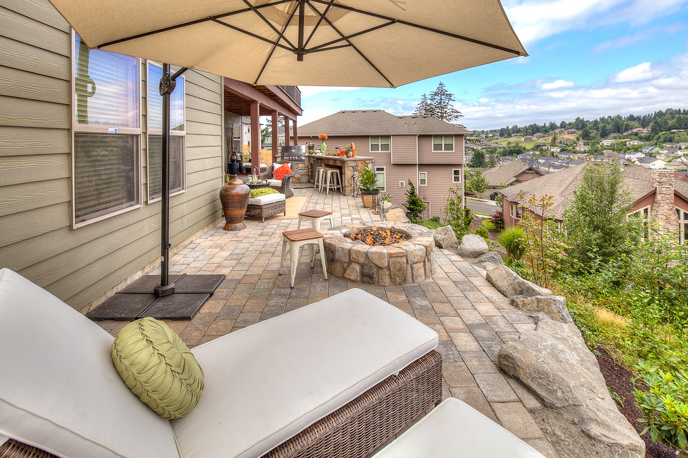 Zabaldo - Traditional - Landscape - Portland - by Paradise Restored ...