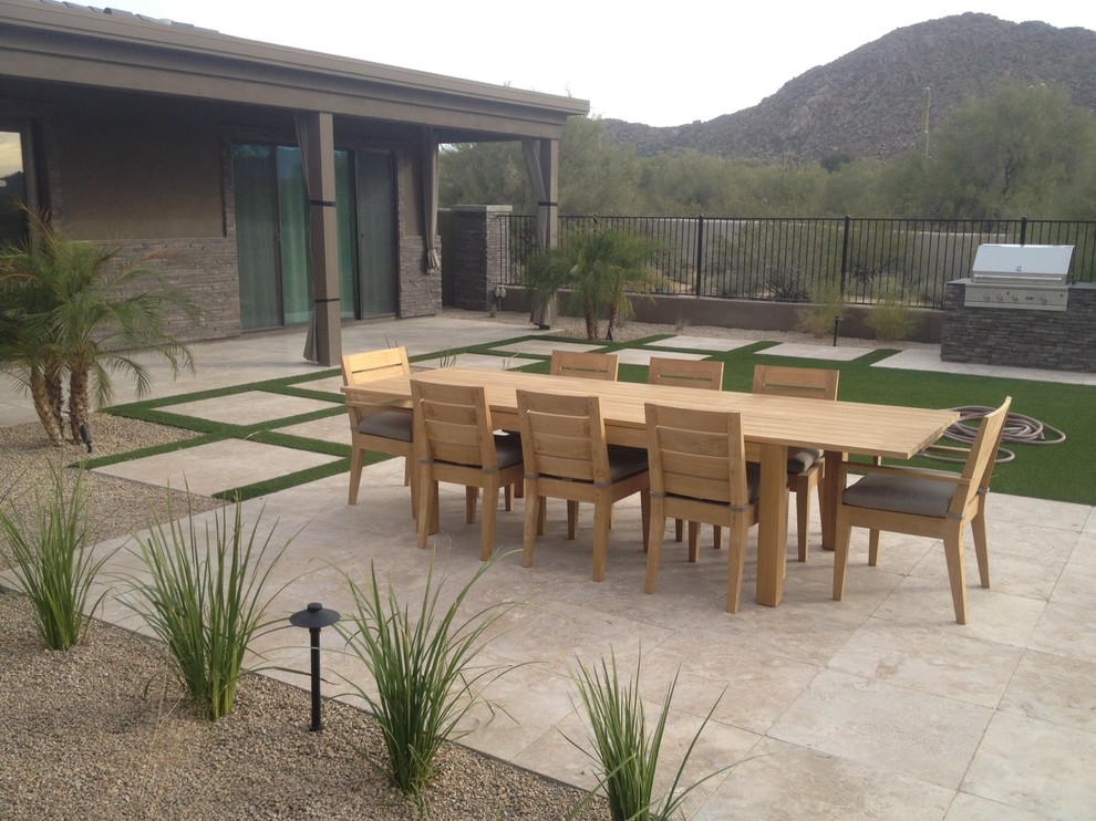 Zen Backyard - Contemporary - Patio - Phoenix - by User | Houzz