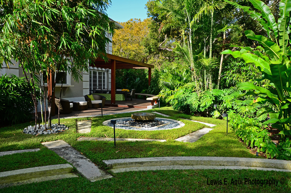 Zesty Zen - Tropical - Landscape - Miami - by Bell Landscape ...