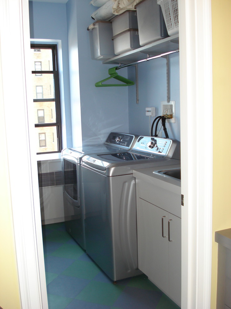A NYC Apartment - Contemporary - Laundry Room - New York - by MUSE ...
