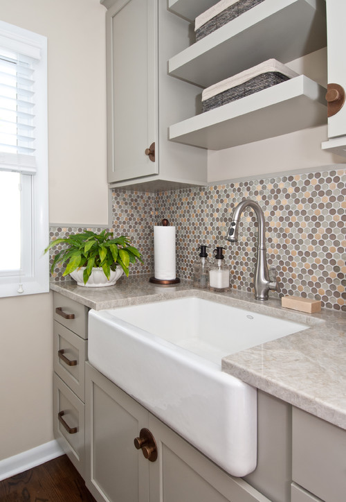 33+ Penny Tile Backsplash ( STYLISH & TIMELESS ) - Backsplashes