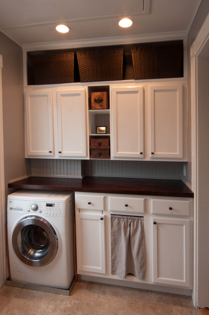 Back Hall Conversion to Laundry Room - Beverly,MA - Classique ...