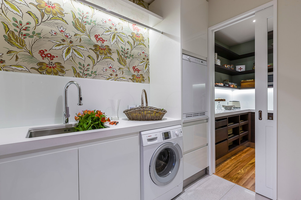 Botanical Laundry by Du Bois Design - Contemporary - Laundry Room ...