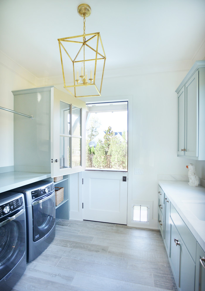 Custom Castle Home in Brentwood, TN - Laundry Room - Nashville - by ...