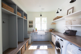 Custom Home : Character & Charm - Farmhouse - Laundry Room - Atlanta ...