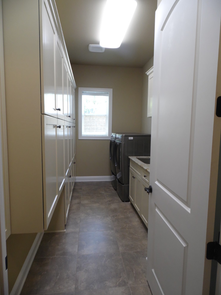 Custom Traditional Style Laundry Room - Traditional - Laundry Room ...