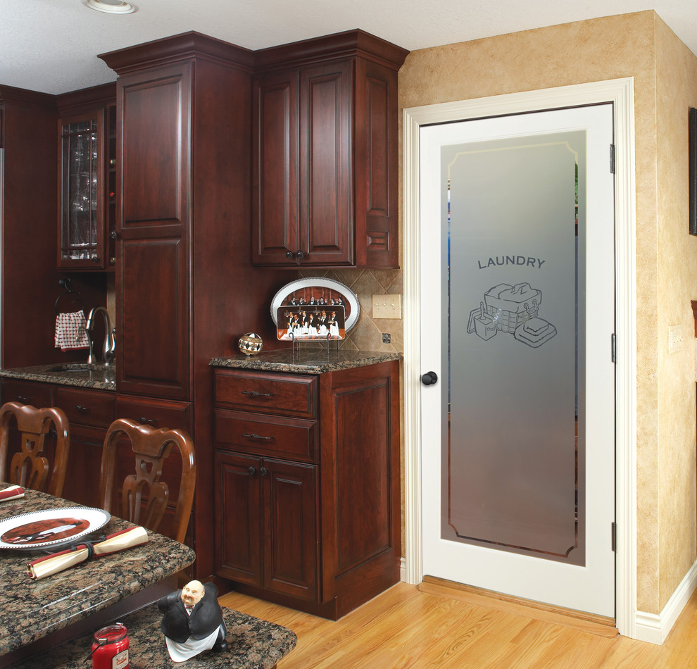 Decorative Glass Interior Doors - Laundry Room - Other - by HomeStory ...