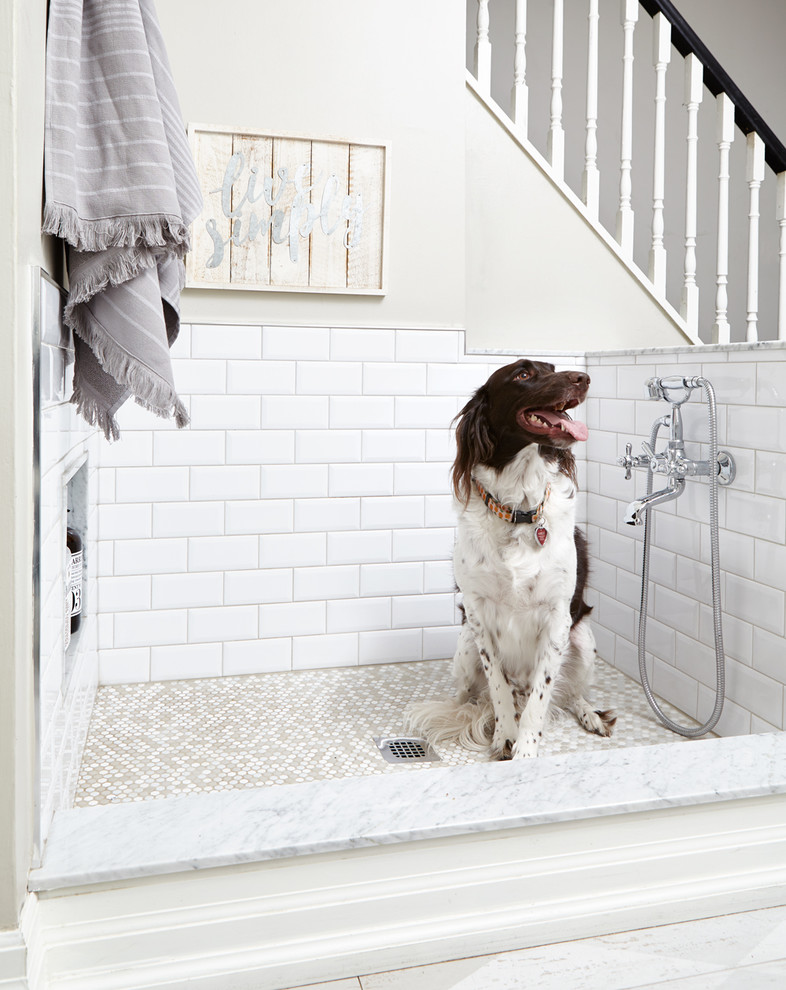 Dog Friendly Kitchen + Laundry - Transitional - Laundry Room - Toronto ...